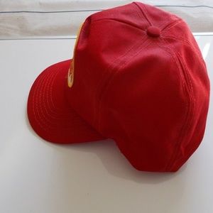 unbranded | Accessories | Mens Red Snapback Baseball Cap Hat | Poshmark